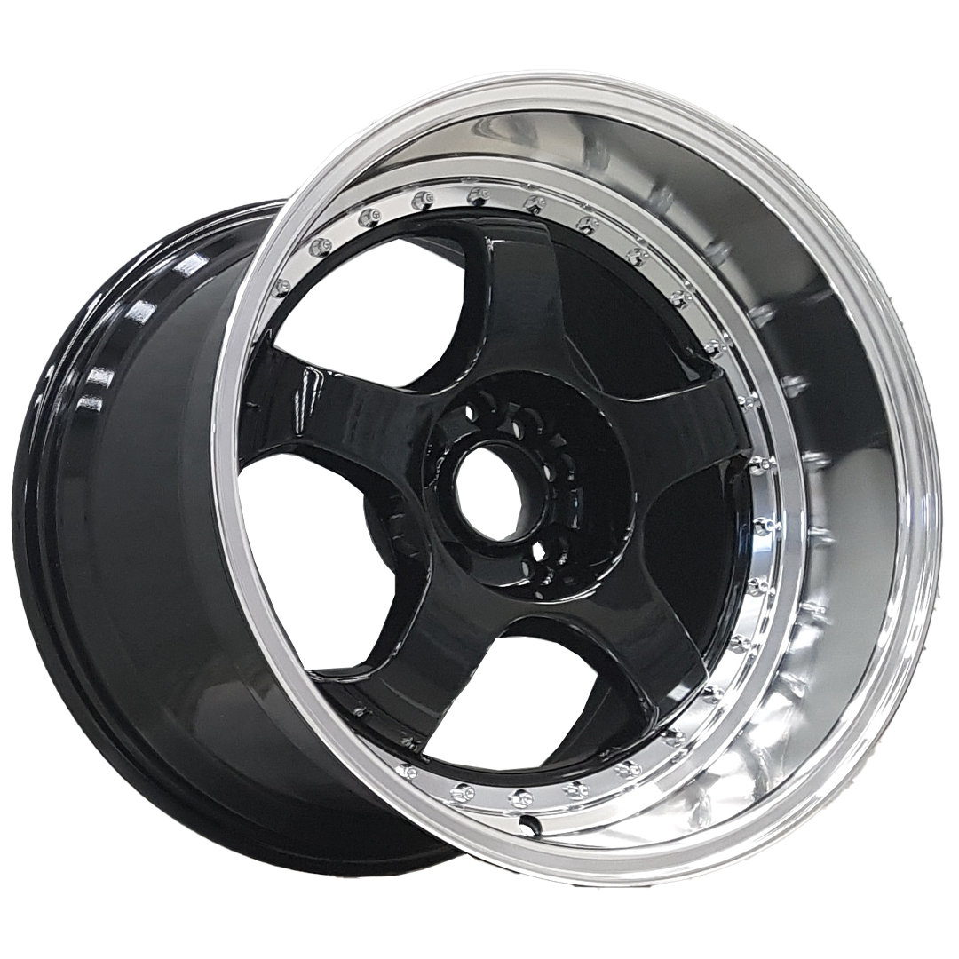 WOLF S1P BLACK POLISHED LIP – Tyre Owl NZ